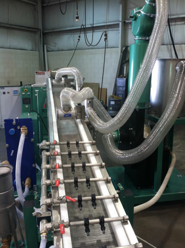 Automatic Dry Cut Strand Pelletizer – Bay Plastics Machinery